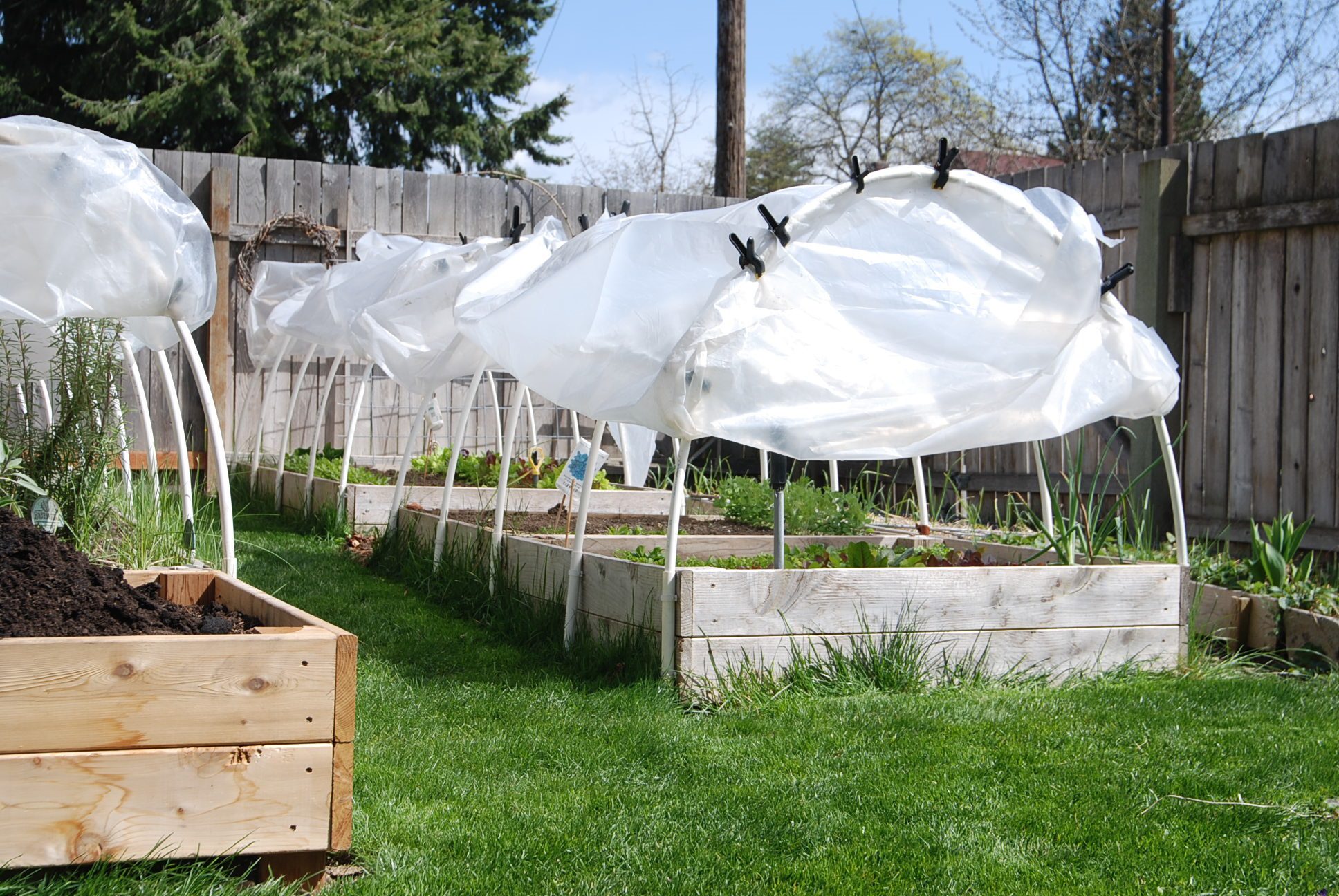 How To Extend Your Gardening Season with a Low Tunnel — The Coeur d ...